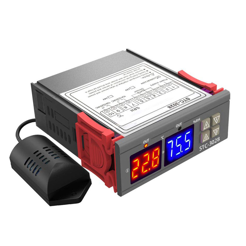 STC-3028 Digital Temperature and Humidity Controller AC 220V Egg ...