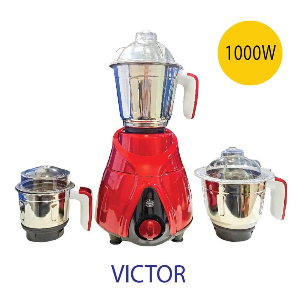 Lifeup Victor Stainless Steel Mixer Grinder - 1000W - Red – eSmart ...